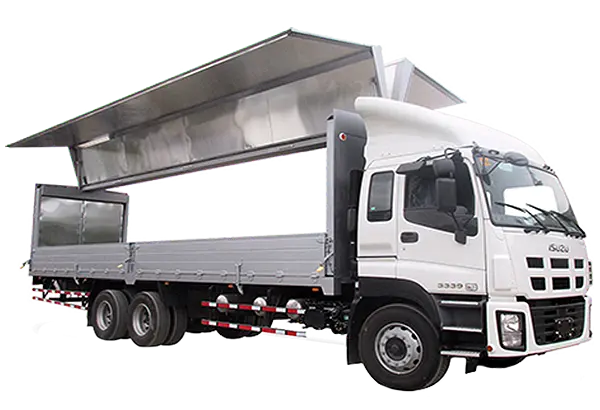 Sewa Truk Jogja, Bak Box Fuso Kontainer Wingbox